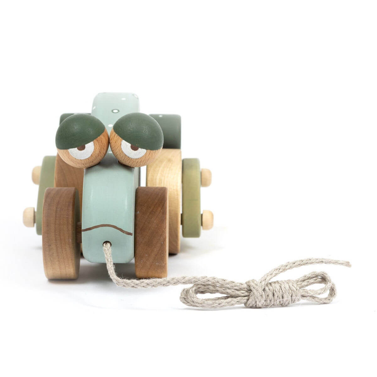 Wooden Pull Along Toy - Frog – Blue Brontide