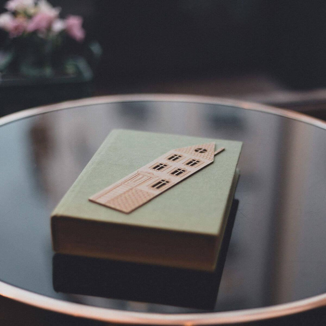 Milin Toys - Wooden Bookmark - House – Blue Brontide