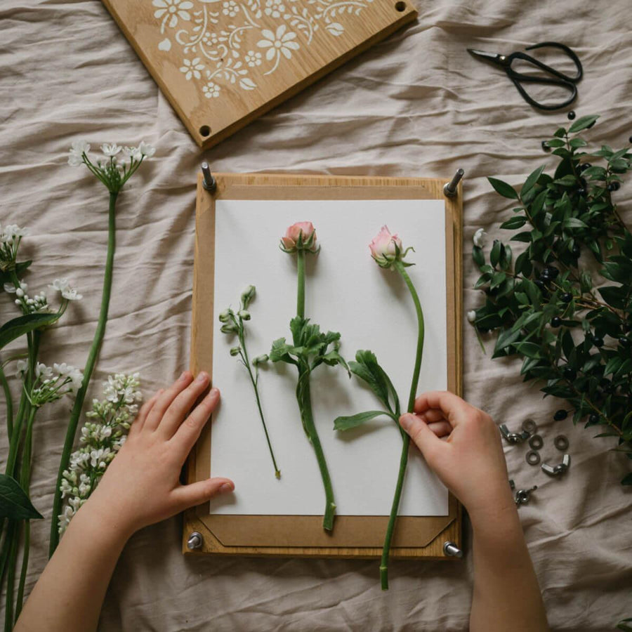 Extra Large Flower Press | Blue Brontide UK