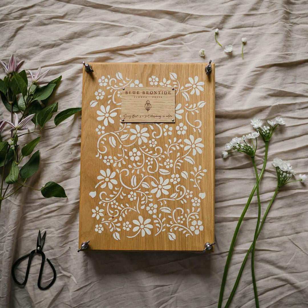 Extra Large Flower Press | Blue Brontide UK