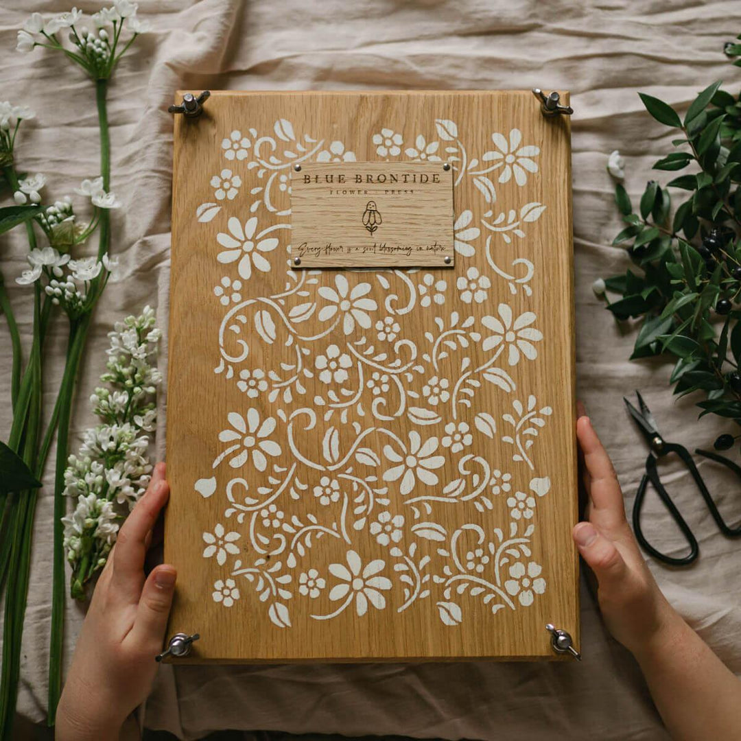 Extra Large Flower Press | Blue Brontide UK