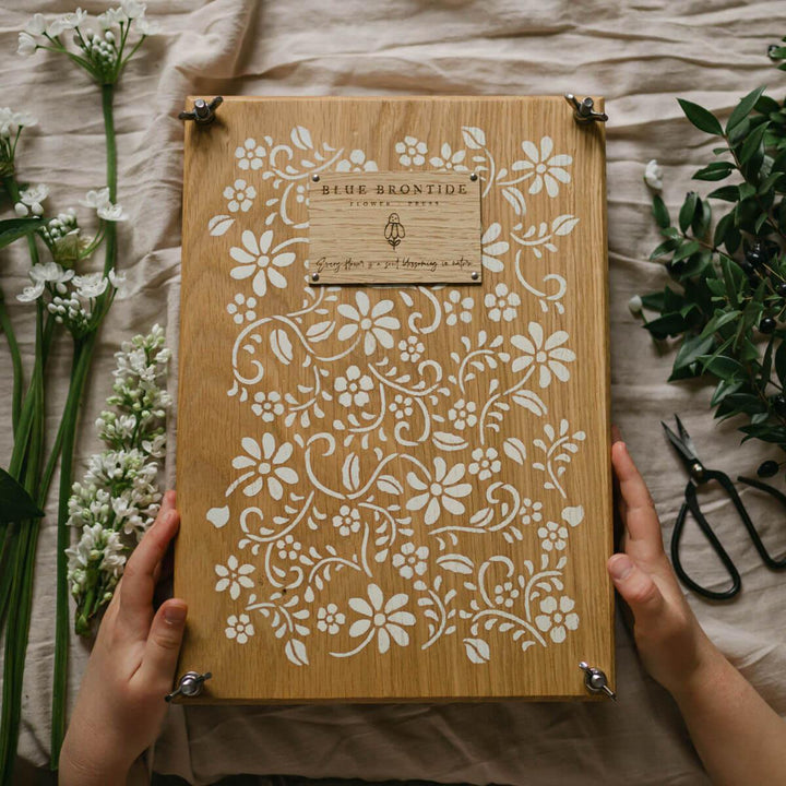 Extra Large Flower Press | Blue Brontide UK