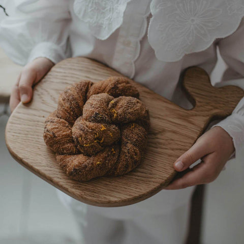 Children's Wooden Serving Boards – Blue Brontide