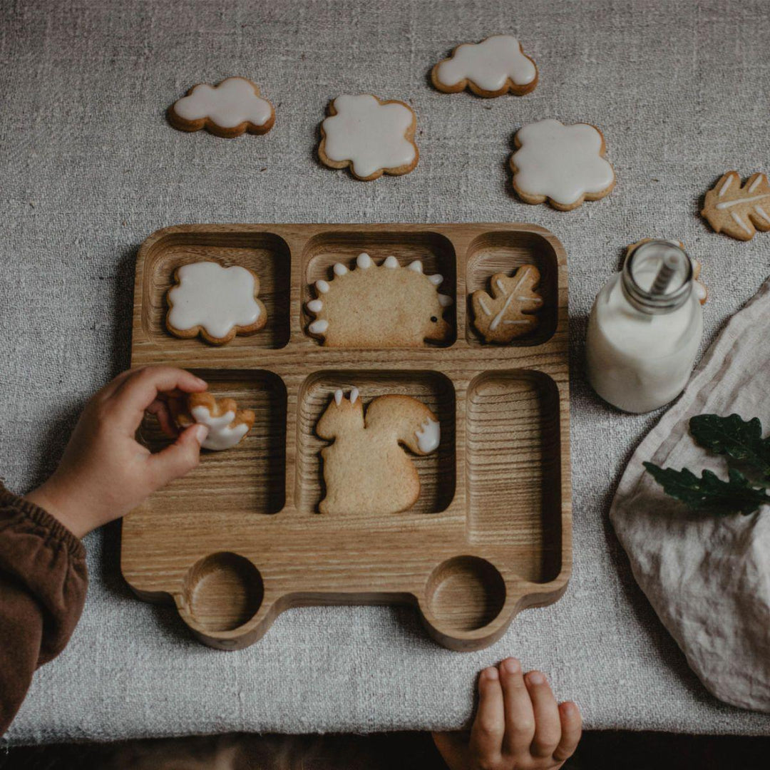 Eco Wooden Kids Tray - London Bus – Blue Brontide