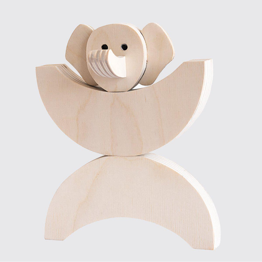 Magnetic Wooden Animals - Elephant – Blue Brontide