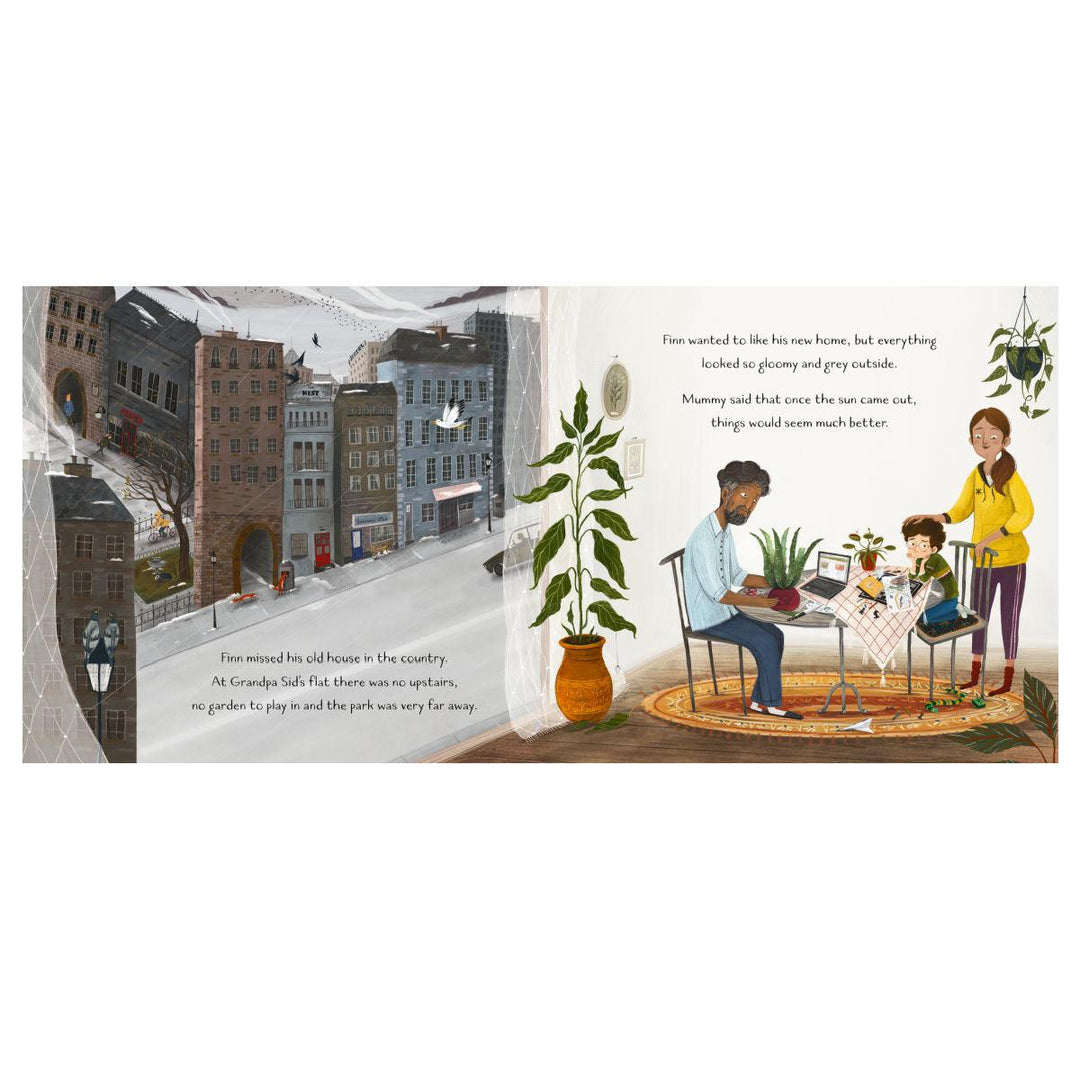 Finn's Garden Friends Book & Seedbom Gift Set – Blue Brontide
