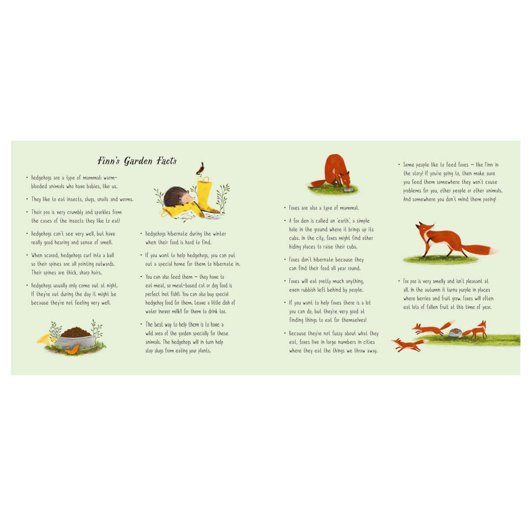 Finn's Garden Friends Book & Seedbom Gift Set – Blue Brontide