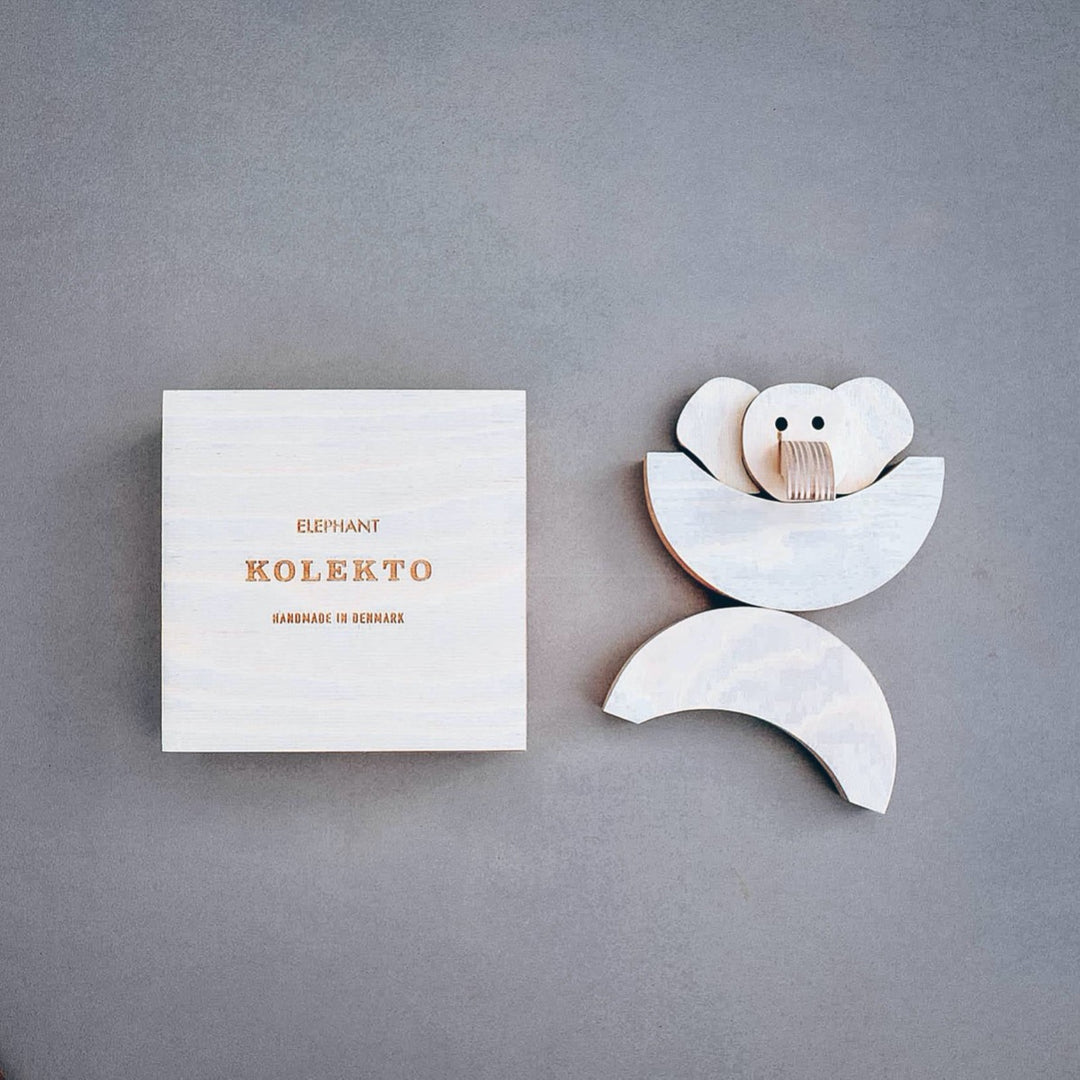 Magnetic Wooden Animals - Elephant – Blue Brontide