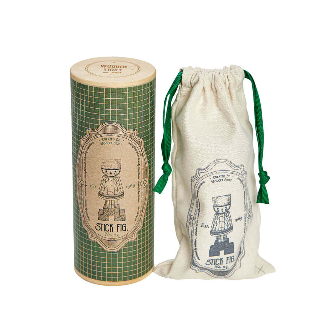 Wooden Story - Stick Fig. No. 03 – Blue Brontide