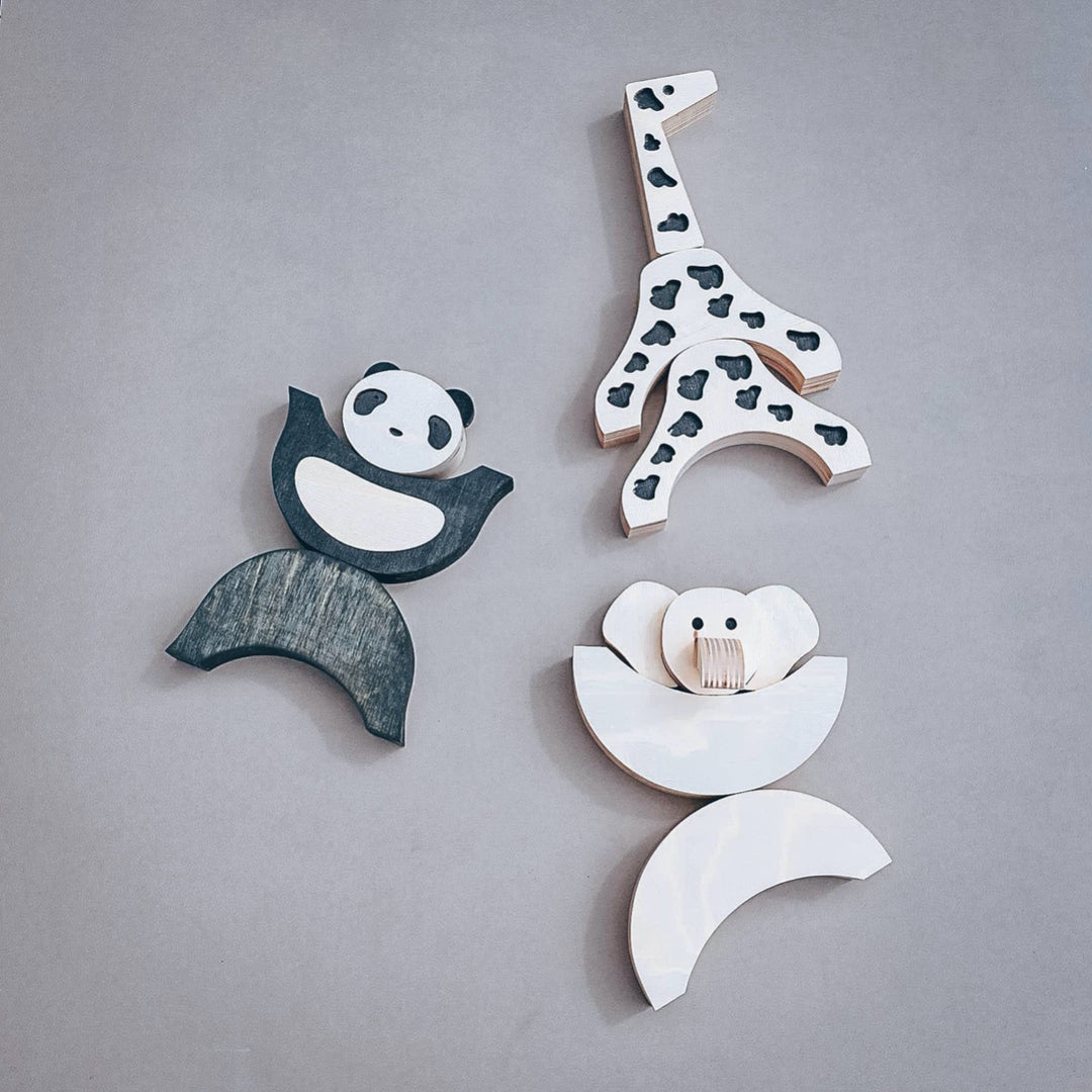 Magnetic Wooden Animals - Elephant – Blue Brontide